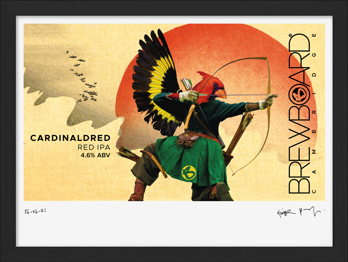 Cardinaldred Print - Shop - BrewBoard