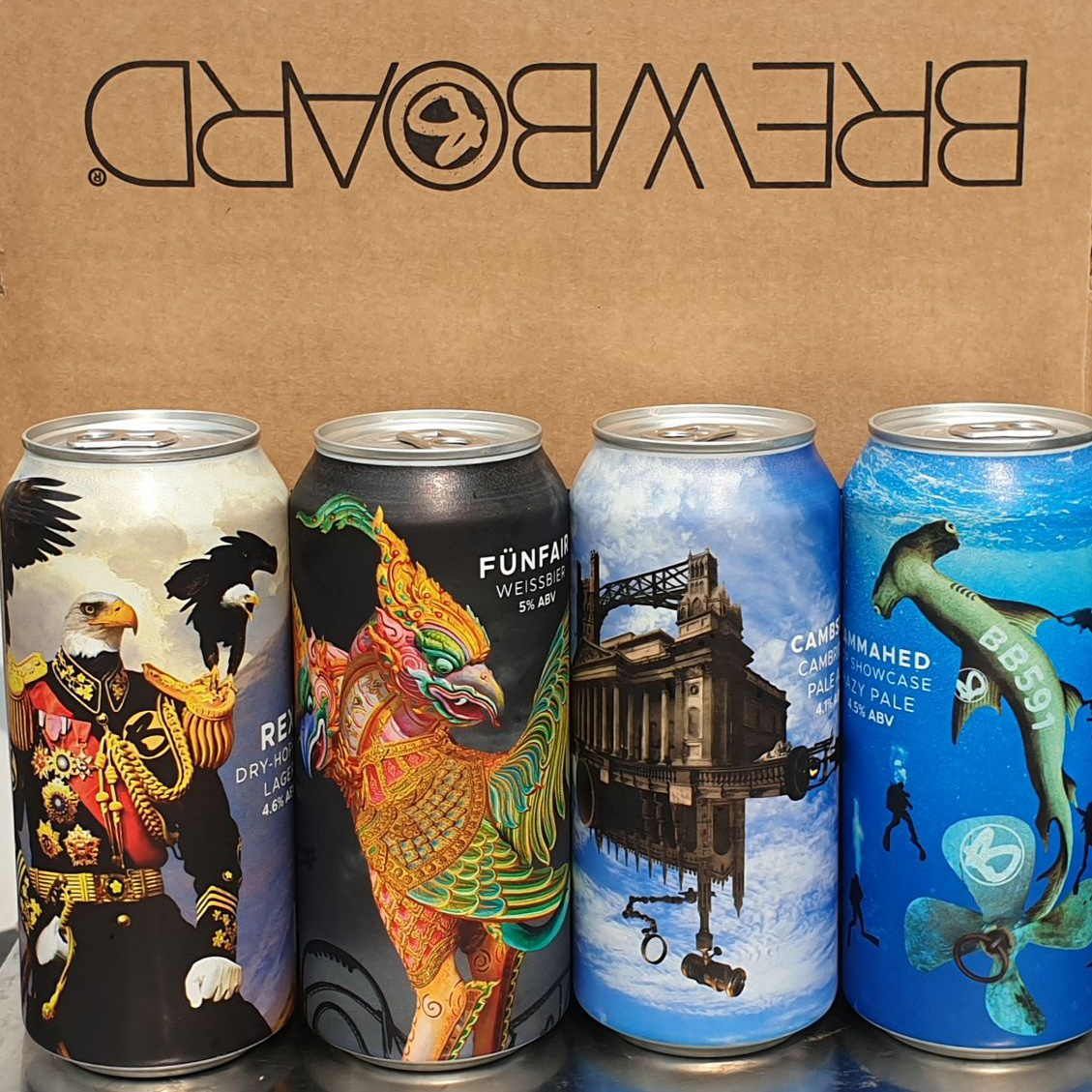 BrewBoard Brewery Cambridge brewers of craft beer