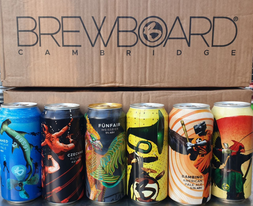 BrewBoard Brewery Cambridge brewers of craft beer
